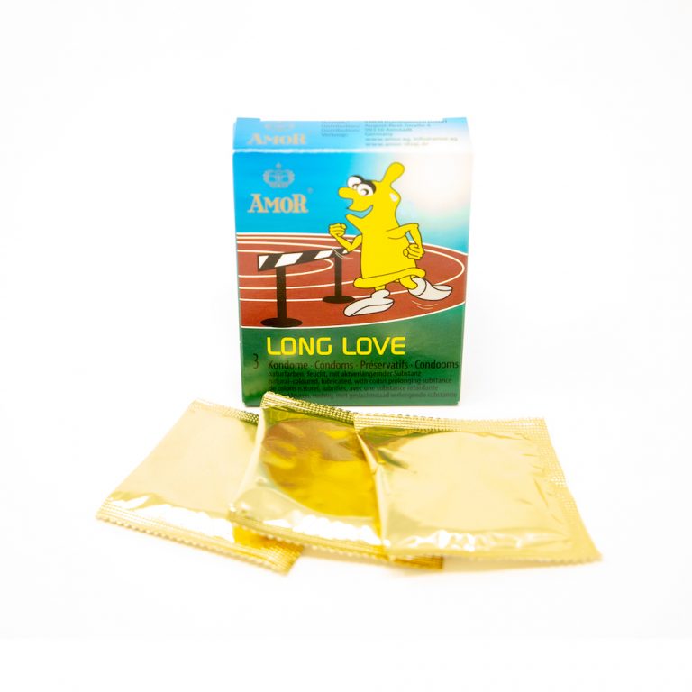 AMOR LONG-LOVE CONDOMS 3 PCS – For Your Need